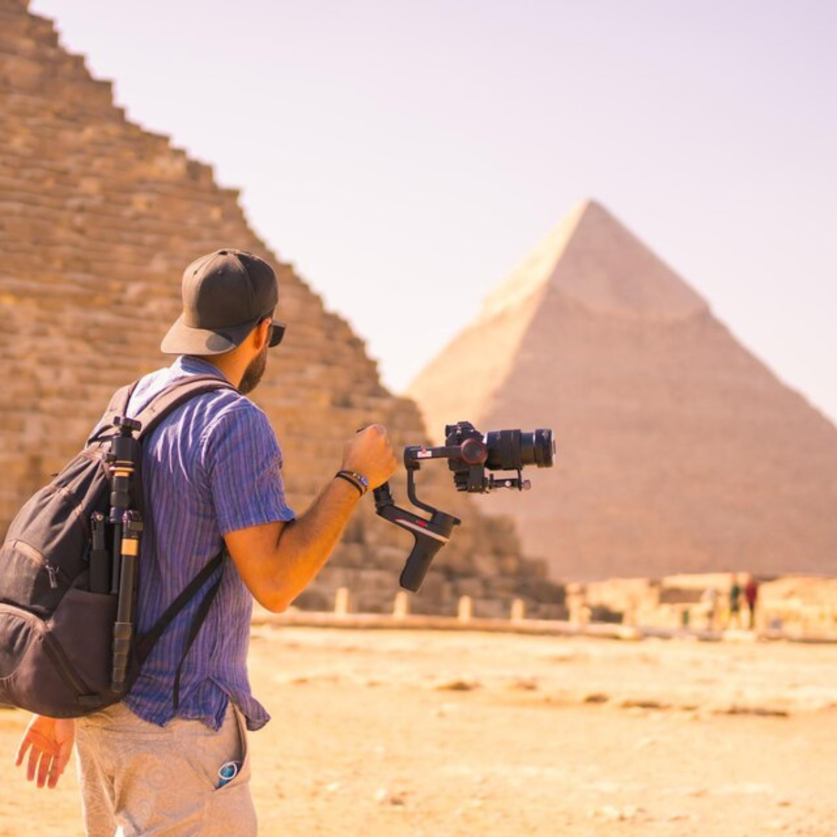 Photo Session At Giza Pyramids